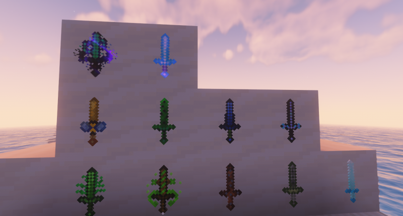 Pexe's Elemental Swords | MCreator